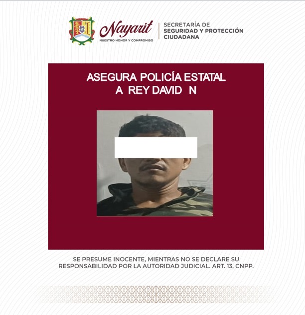 Asegura Sspc A Persona En Labores De Prevención Bahía De Banderas